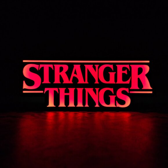 Wall Decor | Stranger Things Led Lightbox Sign 3d Printed Decor | Poshmark